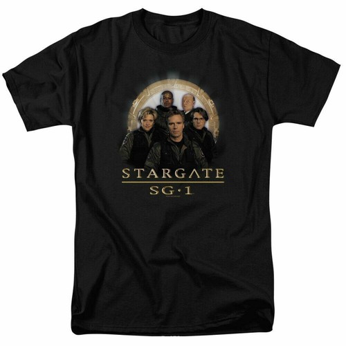 Stargate SG1 Team T Shirt Licensed Sci-Fi TV Alien Show Adult Tee New ...