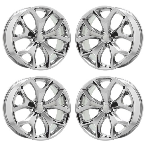 20" Chrysler 300 RWD Bright Chrome wheels rims Factory OEM set 2005 ...