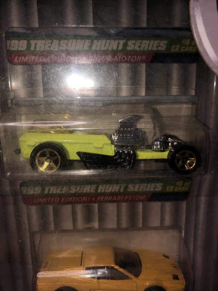 Hot Wheels Treasure Hunt 1999 Series V 12 Cars Complete Set 1 of 3500 ...