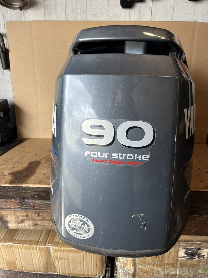Yamaha Outboard 2012 F90 F75 90hp 75hp Top Cowling Cover Clean | eBay