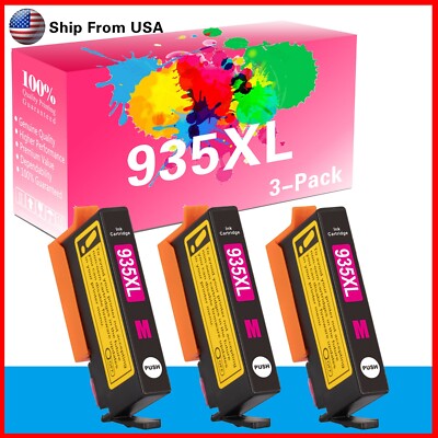 3PK 934 XL Ink Cartridge for OfficeJet-6220 6800 Printer | eBay