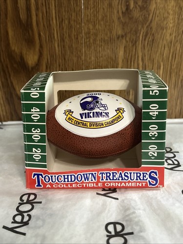 2000 NFL Minnesota Vikings Touchdown Treasures Collectible Ornament. | eBay