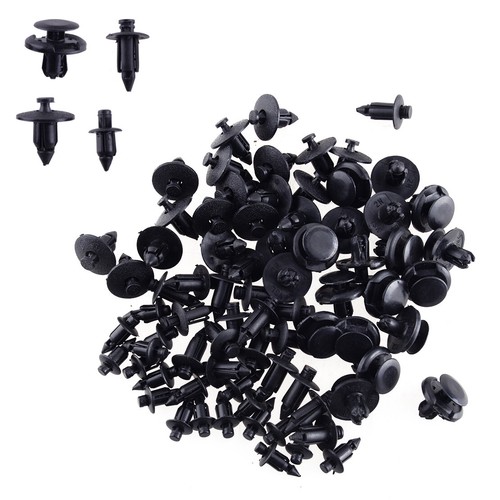 80pcs Motorcycle Fairing Bodywork Bolt Push Pry M8 M7 M6 Nylon Rivets ...