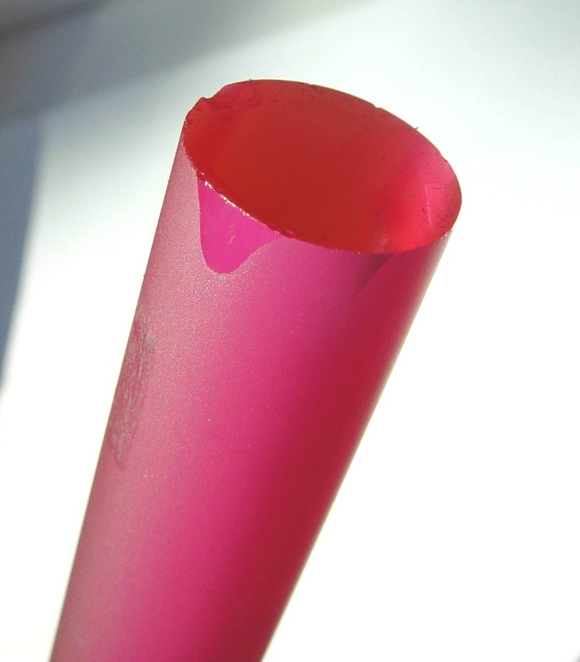 X-large 2111ct RUBY LASER ROD 14.5 inches long POLISHED ENDS 3/4 inch ...