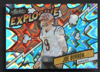 2024 Panini Absolute Football #EX-JBW Joe Burrow Explosive | eBay