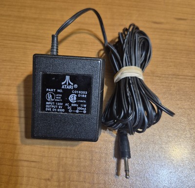 Official VTG Atari 2600 Power Supply 9V C016353 OEM AC Adapter Wall ...