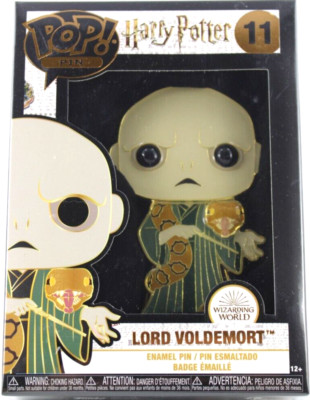 Harry Potter Wizarding World Lord Voldemort And Nagini Large Enamel Pin ...