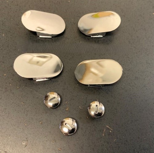 RV Velvac Chrome Screw Caps and Covers 2 pack | eBay