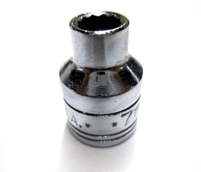 Sk Tools 12pt 7mm Standard 3 8 Drive Socket Chrome 2307 Made In The