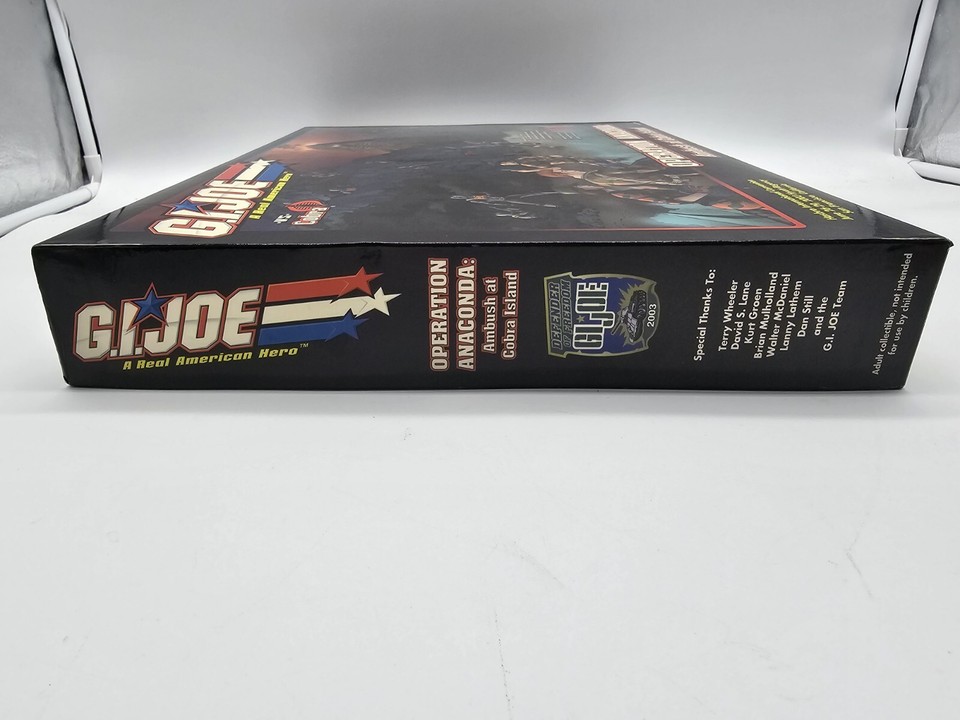 2003 GI JOE Convention OPERATION ANACONDA SET 100% Complete W/all ...