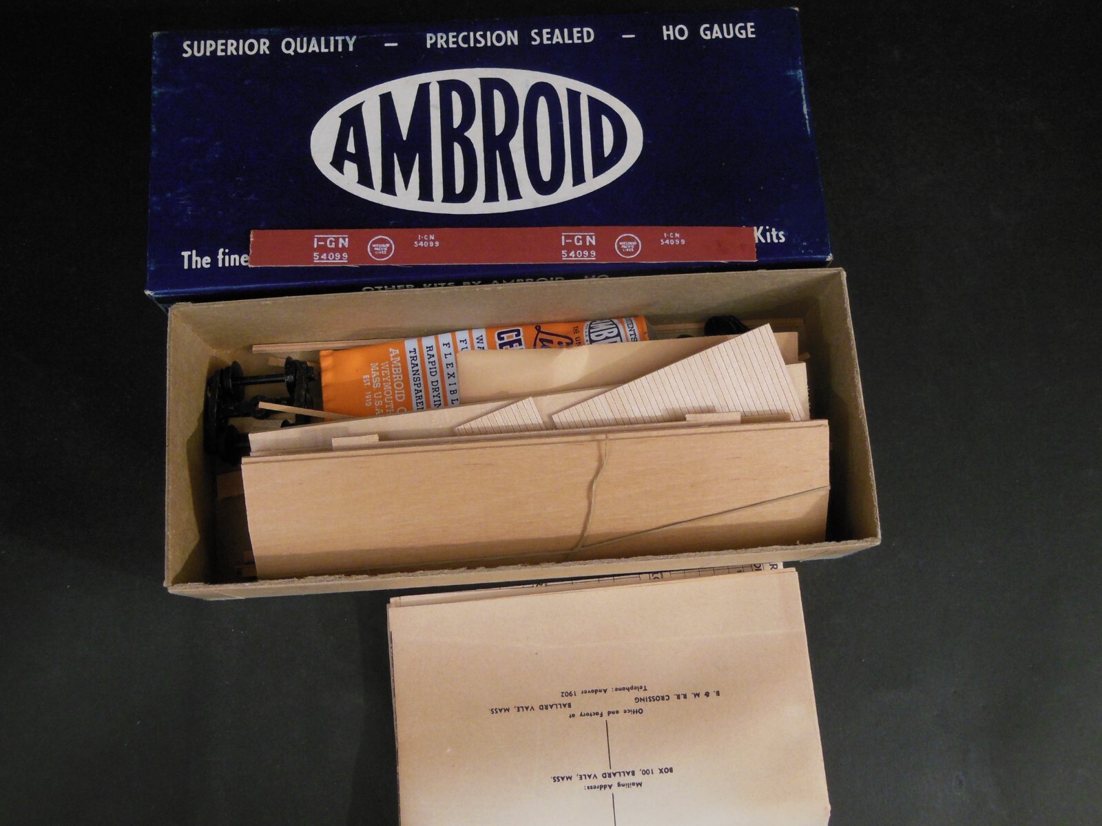 HO SCALE AMBROID K-2 MISSOURI PACIFIC MOPAC STOCK CAR CRAFTSMAN KIT | eBay