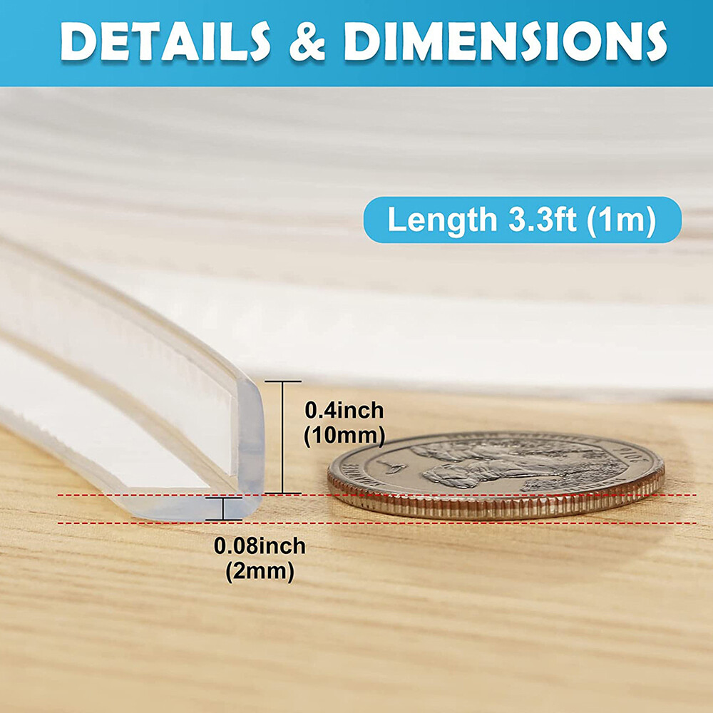 Clear Table Corner Guards Proofing Corner Protector Soft Silicone N5J4 ...