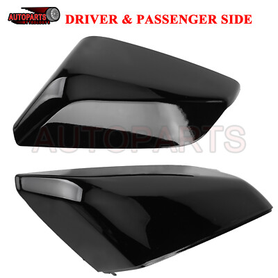 Pair 23251583/ 23251584 Glossy Black Mirror Cover Cap For Chevy Malibu ...