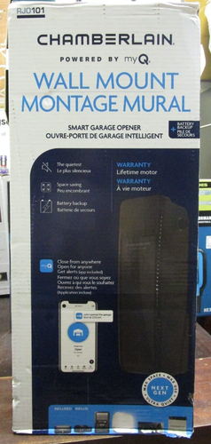 Chamberlain Wall Mount Smart Garage Opener w/ Batt Backup RJO101 BRAND ...