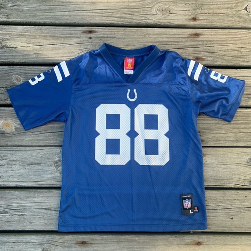 Indianapolis Colts Marvin Harrison Reebok Jersey Youth Large 14-16 NFL ...