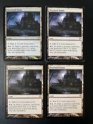 MTG- Moorland Haunt x4 - Innistrad (One is FOIL) | eBay