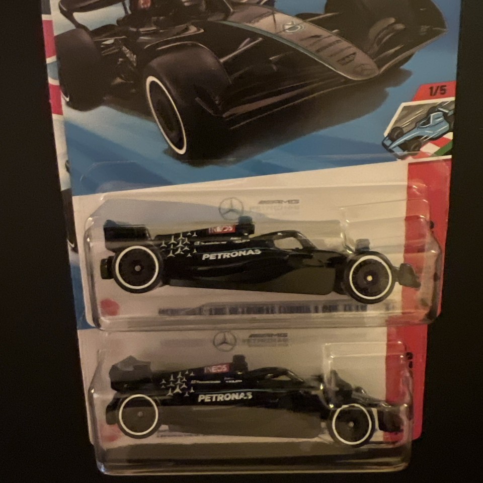 2025 Hot Wheels Mainline - Mercedes-AMG Petronas Racing Formula 1 #59/ ...
