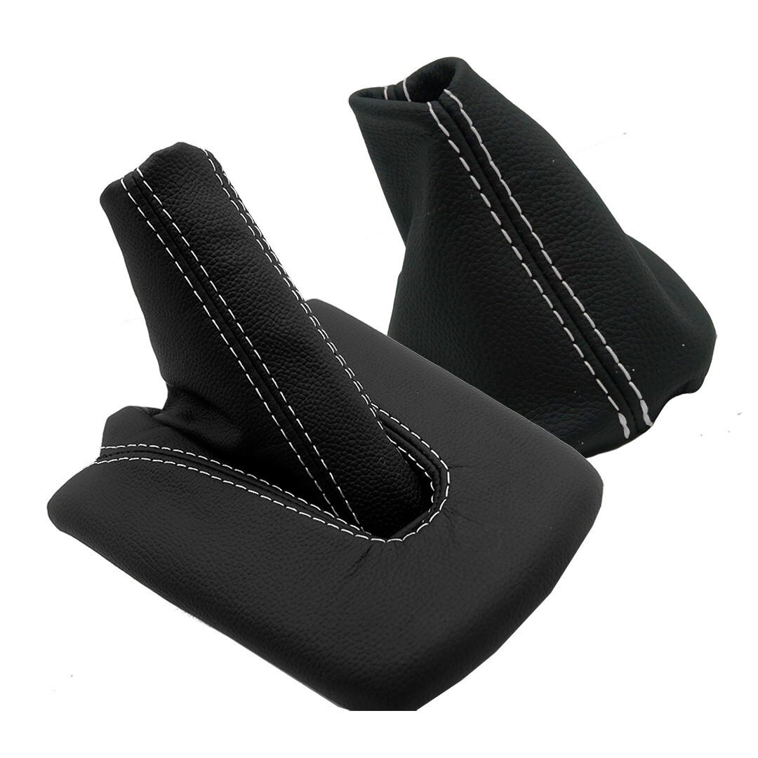 Automatic & E Brake Boot Leather Synthetic for BMW E85 M3 Z4 03-08 ...