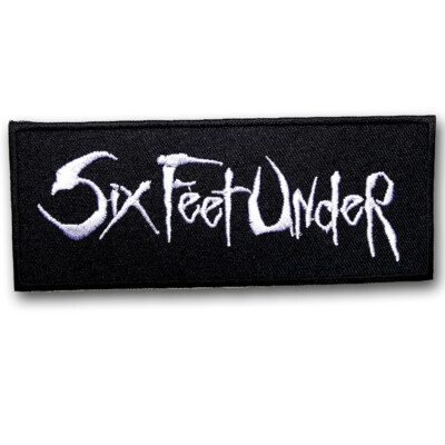 Six Feet Under Patch Embroidered Death Metal Band Applique Emblem ...