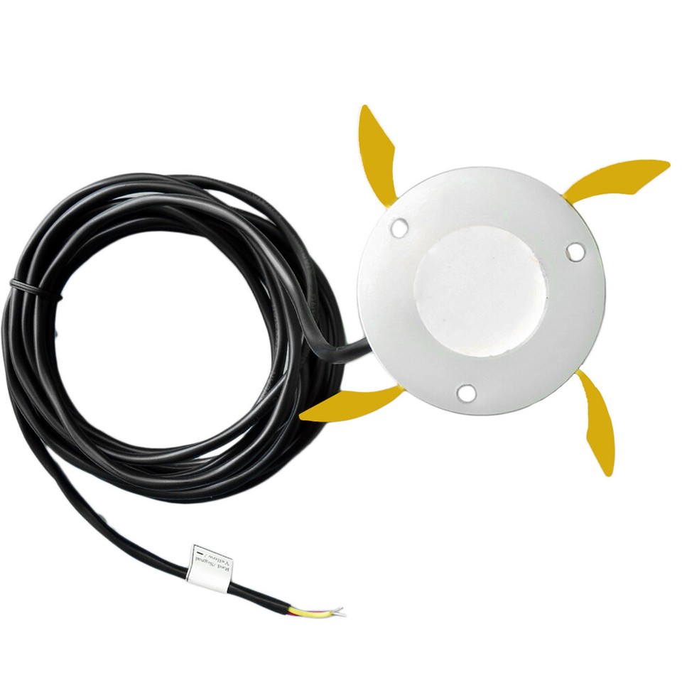 Wind Speed Sensor 12V/24V Voltage Output Anemometer +3M Cable Easy ...