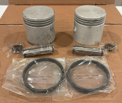 22216-37 Harley Piston Ring Set Std. 1937-48 Side Valve 74", Flatheads ...
