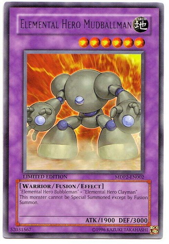 YUGIOH • Mudballman Eroe Elementale Elemental Hero MDP2-EN002 PROMO RARA NMINT | eBay