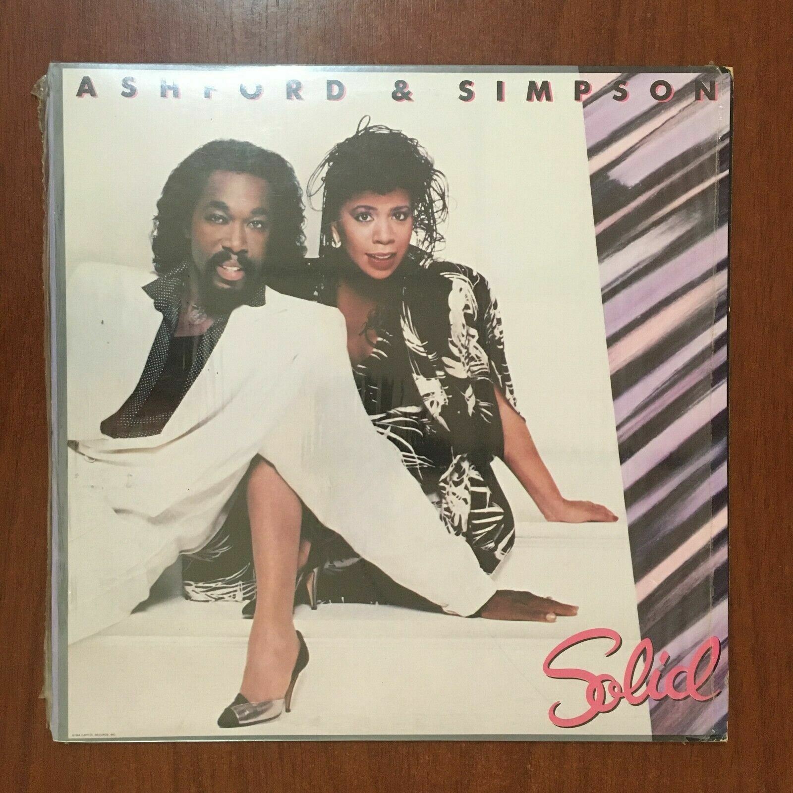 Ashford & Simpson ‎– Solid [1985] Vinyl LP Funk/Soul Disco Capitol ...