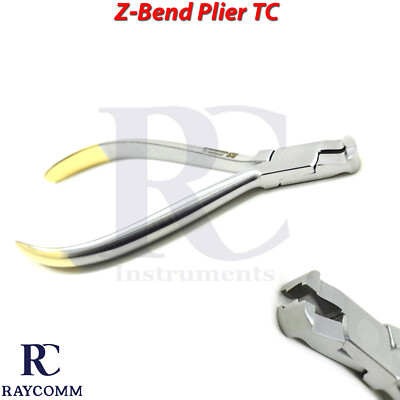 Z-Bend Orthodontic Ligature Archwire Orthodontic Wire Bending TC Plier ...