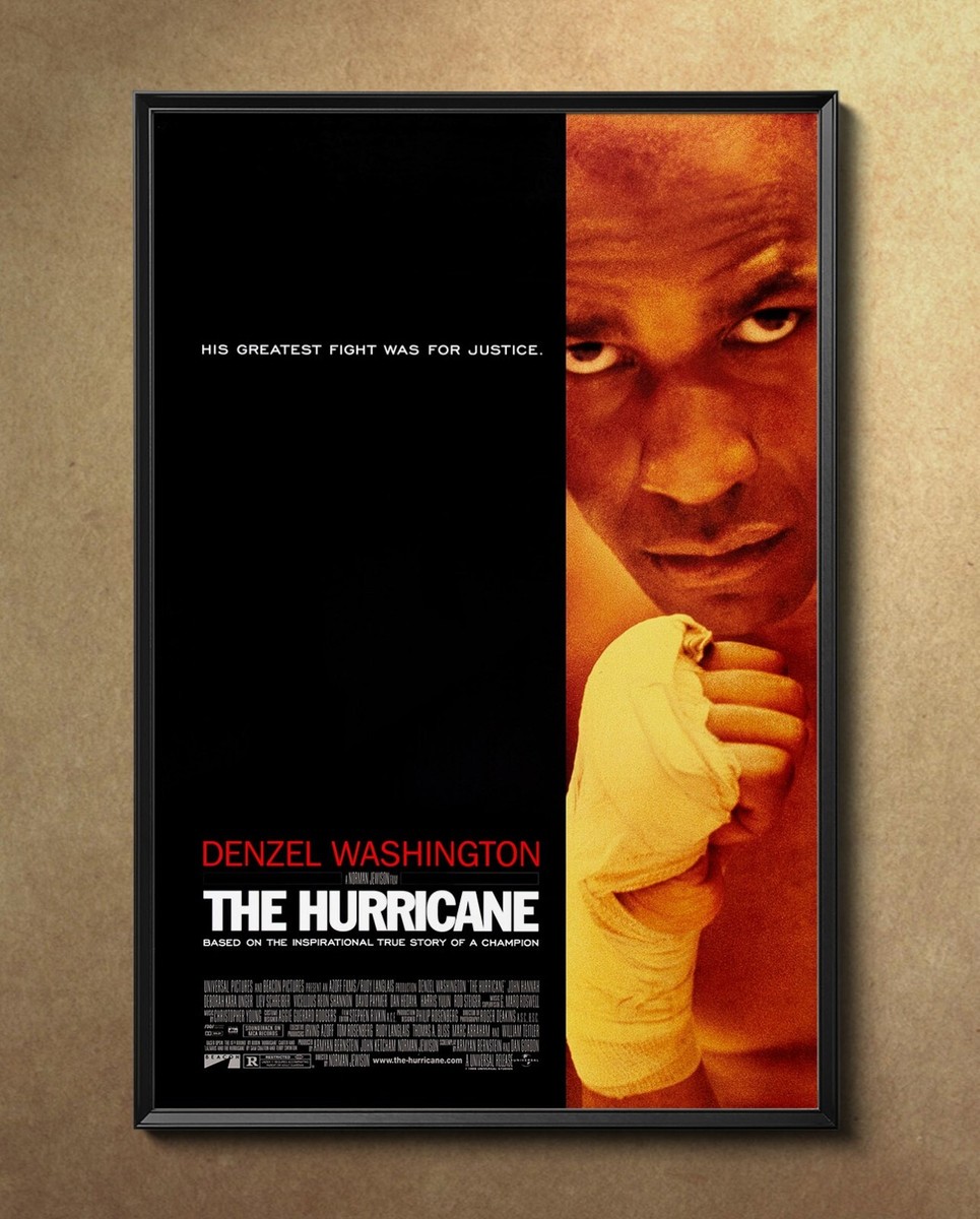 The Hurricane Movie Poster Original 'Hurricane At Pilgrim Hill'