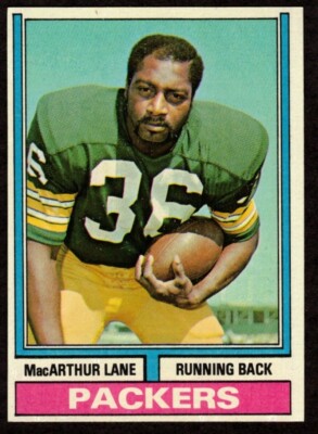 1974 Topps MacArthur Lane #90 Green Bay Packers | eBay