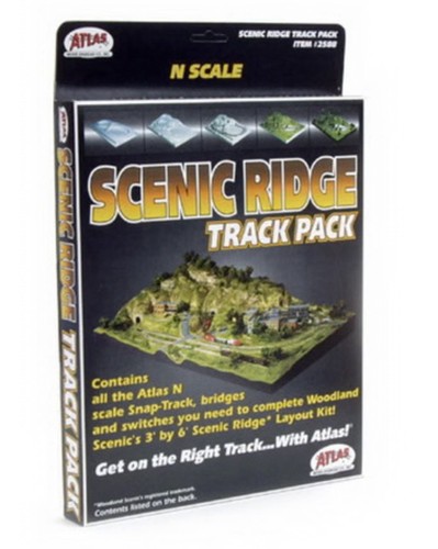 Atlas 2588 N Scale Scenic Ridge Track Pack | eBay