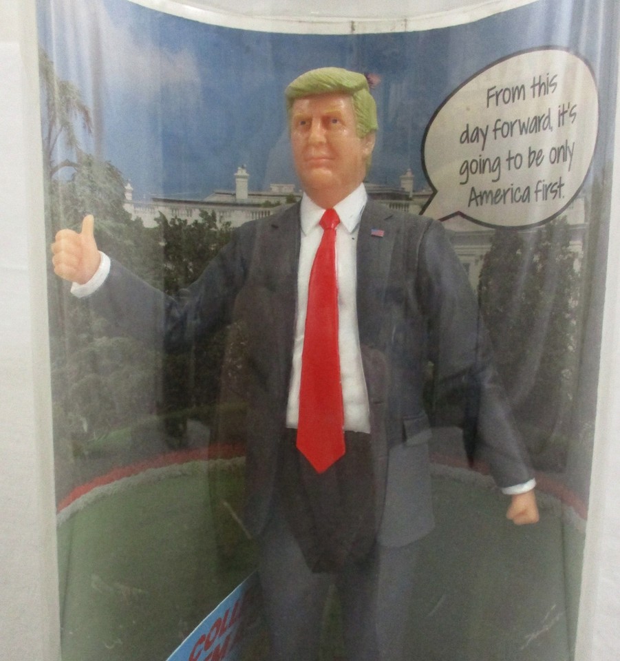 Donald Trump Talking 7" Figure NEW Works Our Friendly Forest | eBay