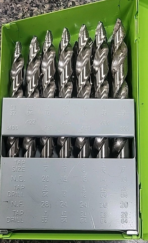 MATCO DB29HSG 29 PIECE HYPER STEP DRILL BIT SET IN CASE USA SELLER FREE ...