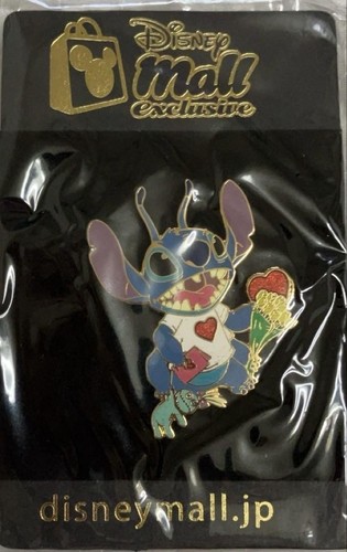 m23S Disney Stitch Pin Badge Limited Unused Rare Disney Mall ...