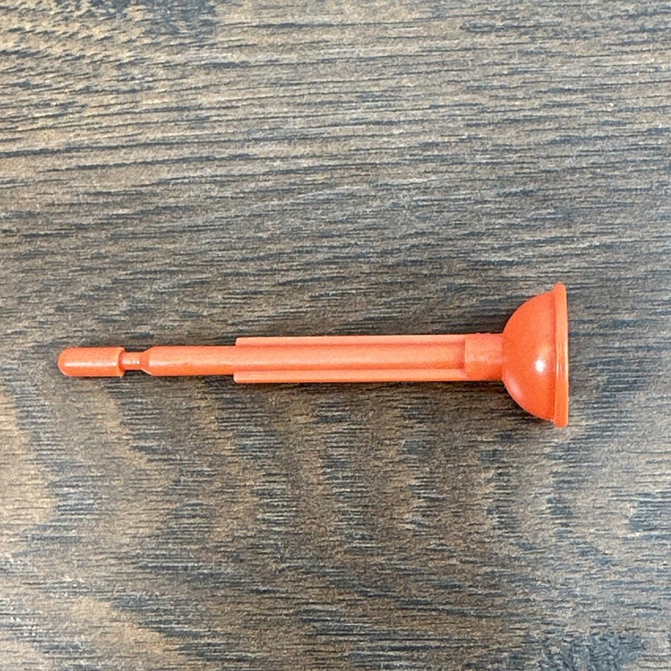 TMNT Turtle Lair Playset Red Sewer Plunger Missile Accessory Weapon ...