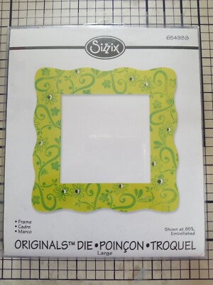 4" x 4" Frame Sizzix Originals Die 654988 NEW! | eBay