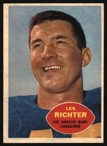 1960 Topps #68 Les Richter EXMT/EXMT+ Rams 569871 | eBay