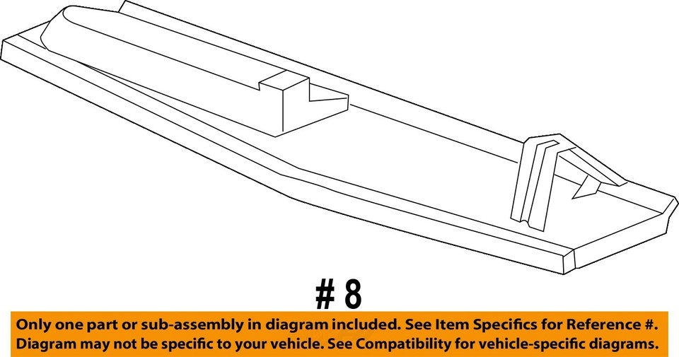 Chevrolet GM OEM 13-15 Malibu Air Cleaner Intake-Water Deflector Shield ...