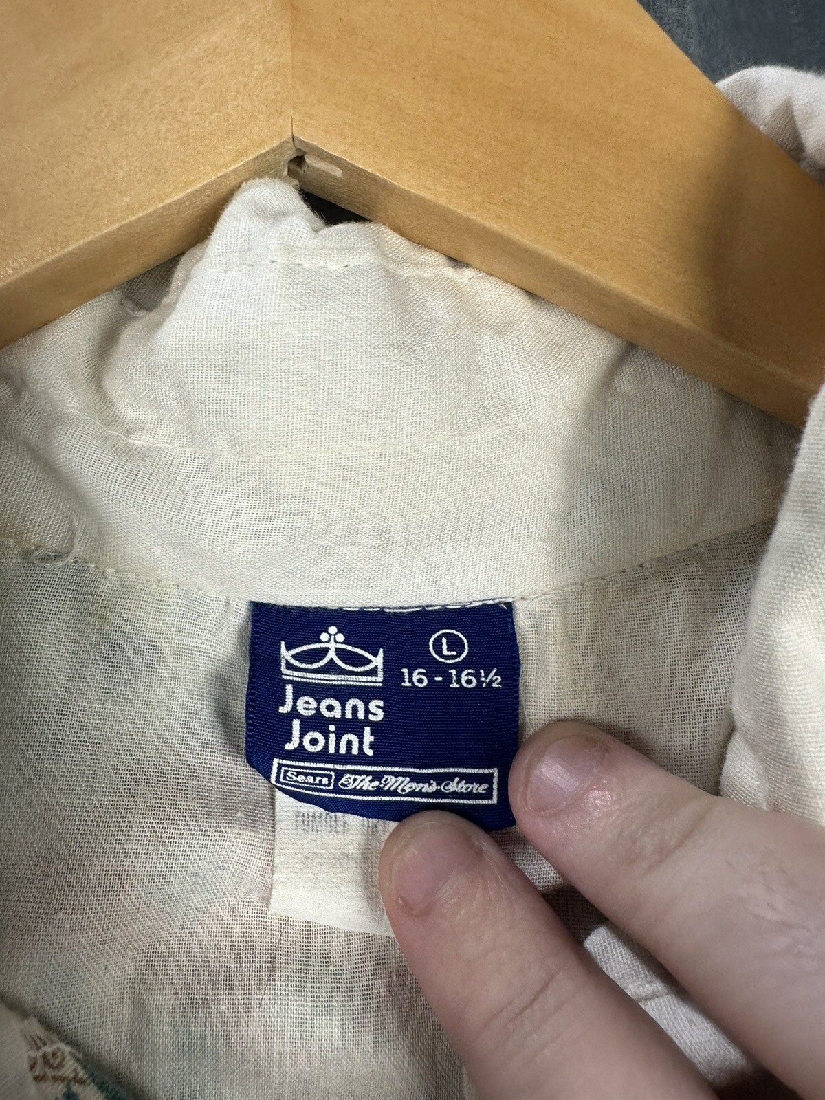 1970’s Vintage Sears Jeans Joint Men’s Patchwork Pear… - Gem