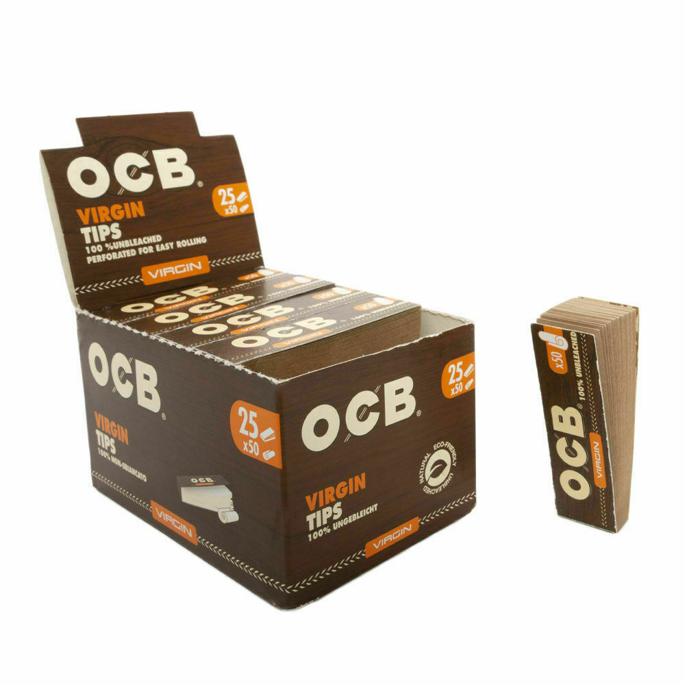 OCB Roach Filter Tips Perforated For Easy Rolling - Cardboard Smoking ...