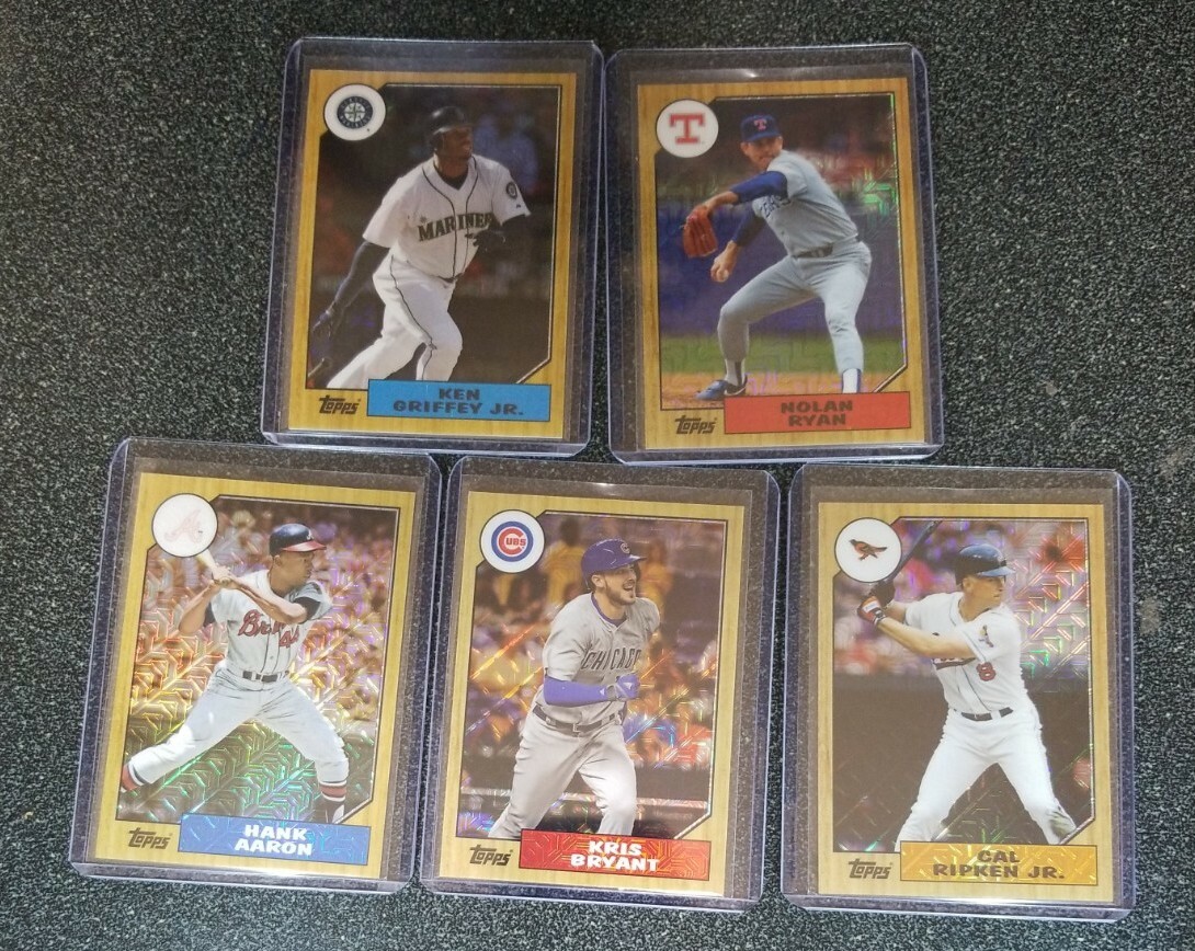 2017 TOPPS '87 TOPPS SILVER PACK CHROME SINGLES - YOU PICK | eBay