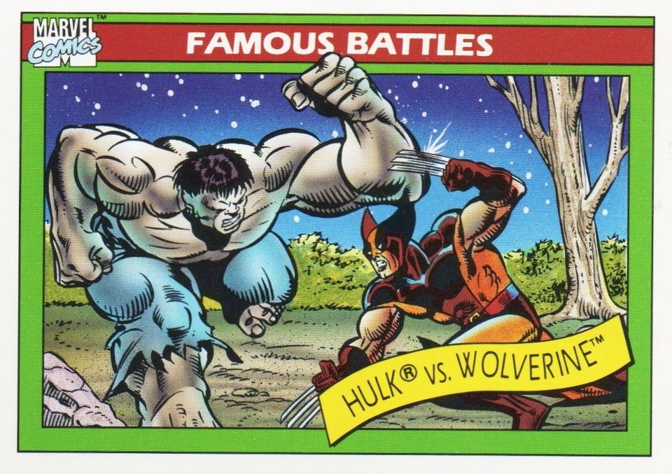 Marvel Comics M 1990 & The X-Men 1991 Individual Trading Cards | eBay UK