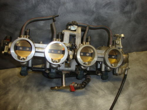 2007 Kawasaki Ninja ZX600 ZX 600 Fuel Injection Gas Throttle Body ...