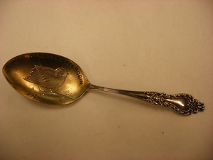Antique Sterling Silver Souvenir Spoon - Who Killed Cock Robin | eBay