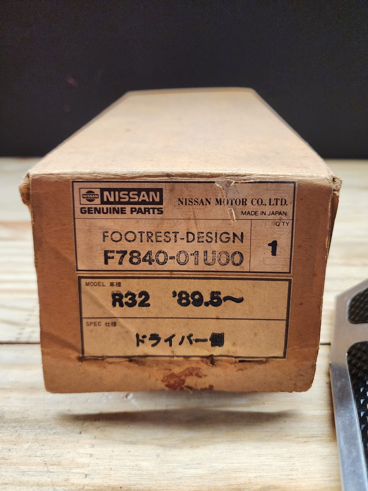 Nissan OEM Option Skyline BNR32 IBA Foot Rest GT-R R32 OEM JDM | eBay