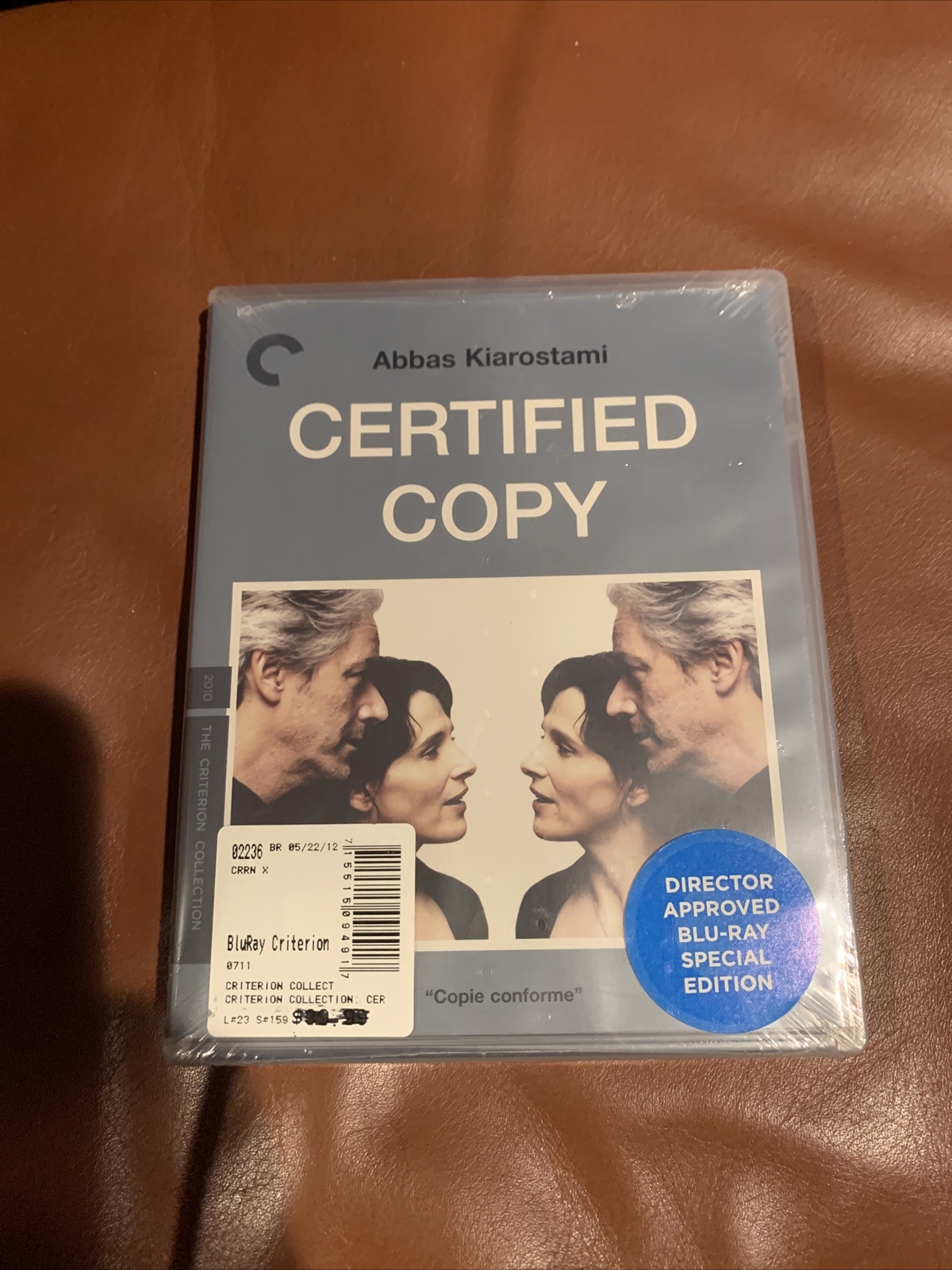 Certified Copy (Criterion Collection) (Blu-ray, 2010) for sale online ...