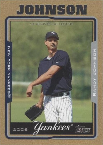 2005 Topps - Gold #370 Randy Johnson /2005 for sale online | eBay