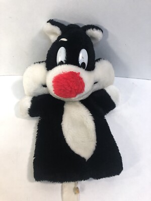 Vintage 1971 Sylvester The Cat Plush Hand Puppet 11 in Mighty Star ...