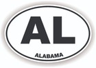 Alabama Vinyl Decal Sticker State Car Diesel Truck Home AL Southeast ...
