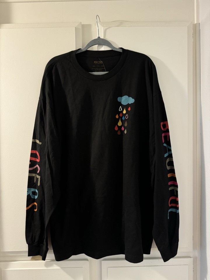 RVCA Artist Network Program Mens Long Sleeve Black Beautiful Losers ...